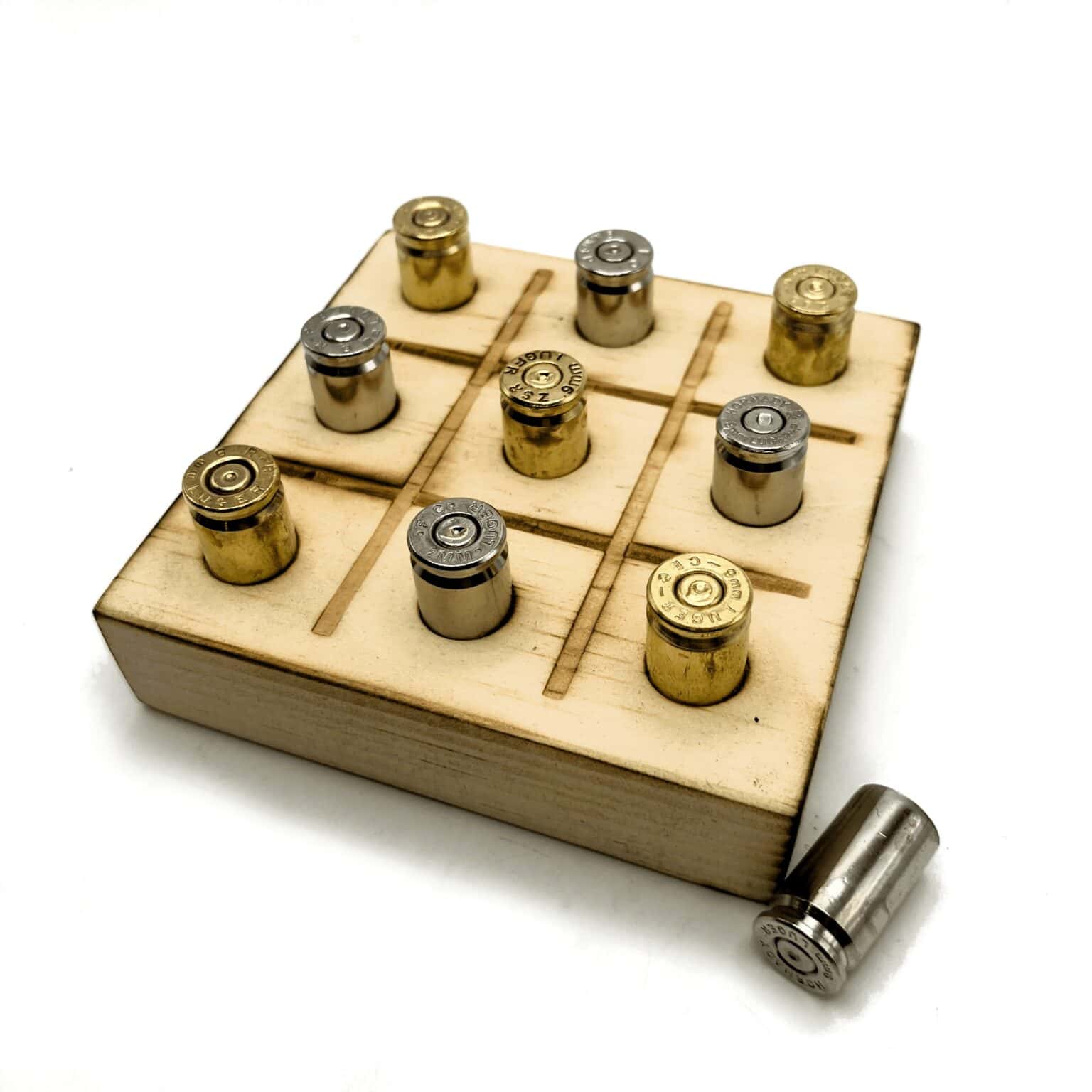 Tic Tac Toe Bullet Casing Game Online | 2nd Shot Round