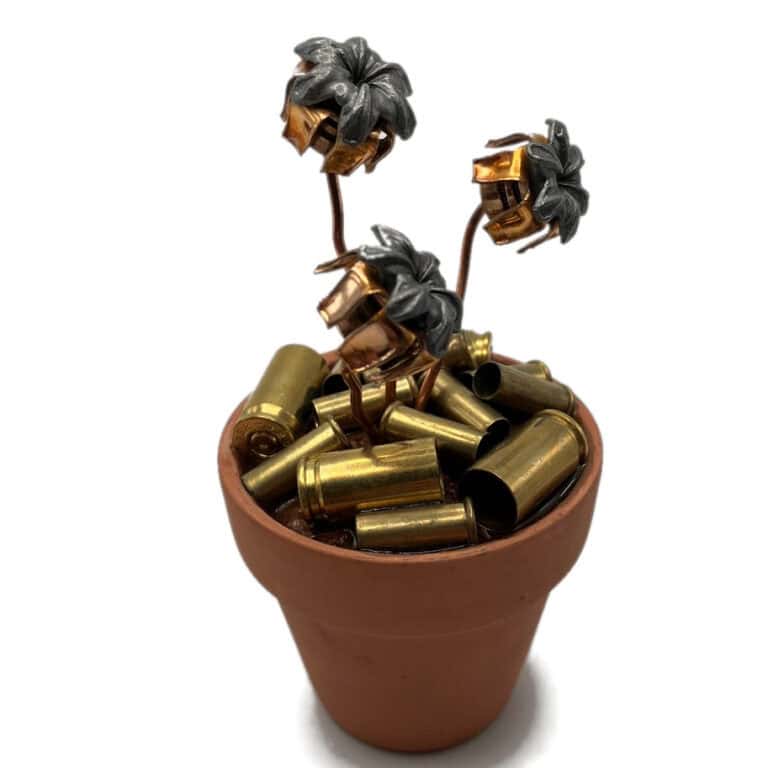 Bullet Ballistic Flower Pot Arrangement | 2nd Shot Round