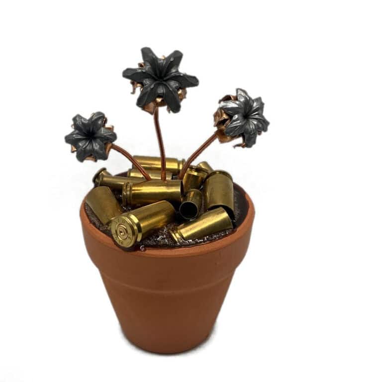 Bullet Ballistic Flower Pot Arrangement | 2nd Shot Round